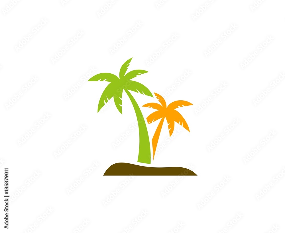 Island logo Stock Vector | Adobe Stock