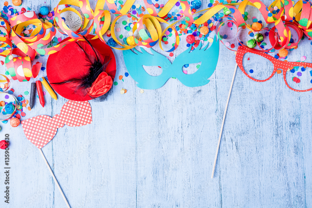 Karneval (fasching hintergrund) Stock-Foto | Adobe Stock