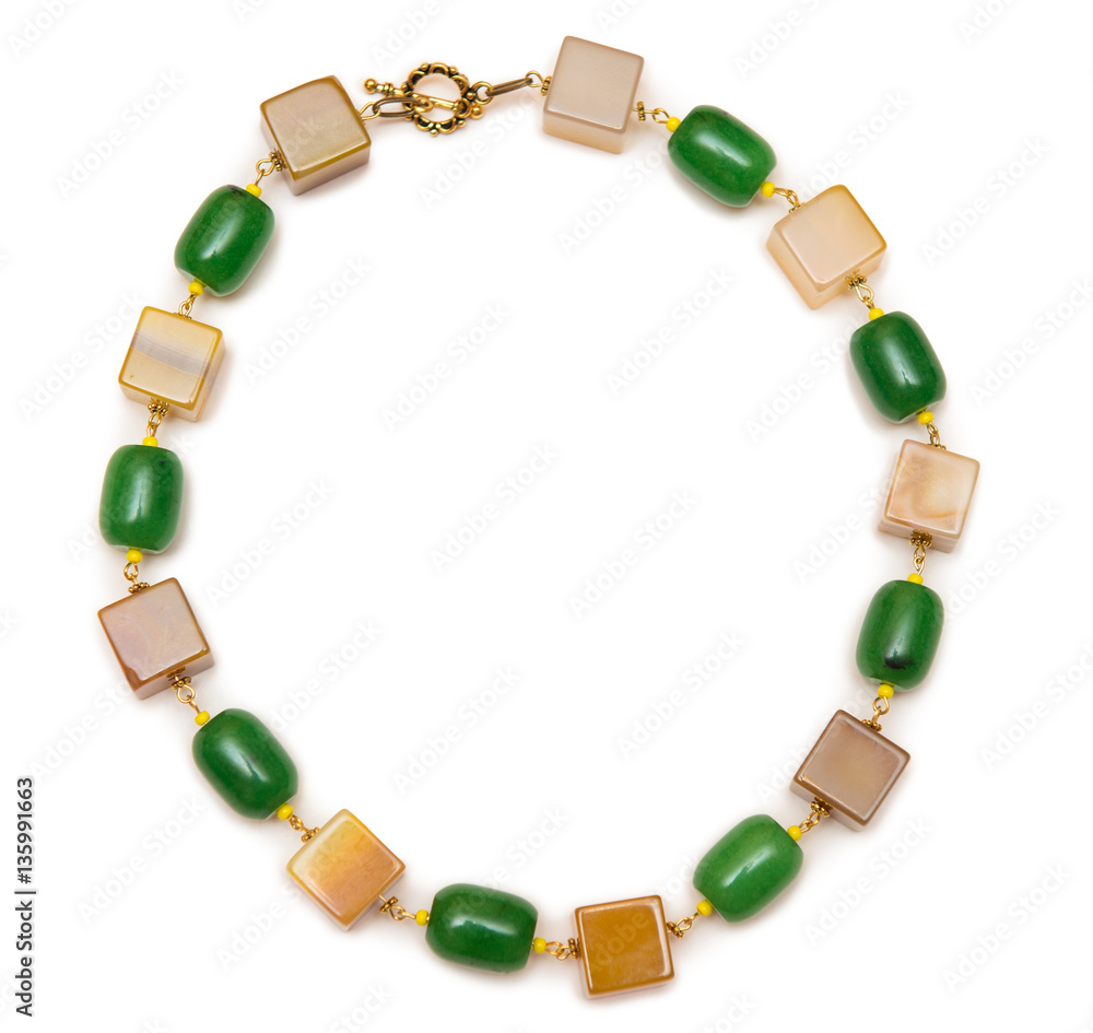 Elegant jewellery isolated on the white background Stock-Foto | Adobe Stock