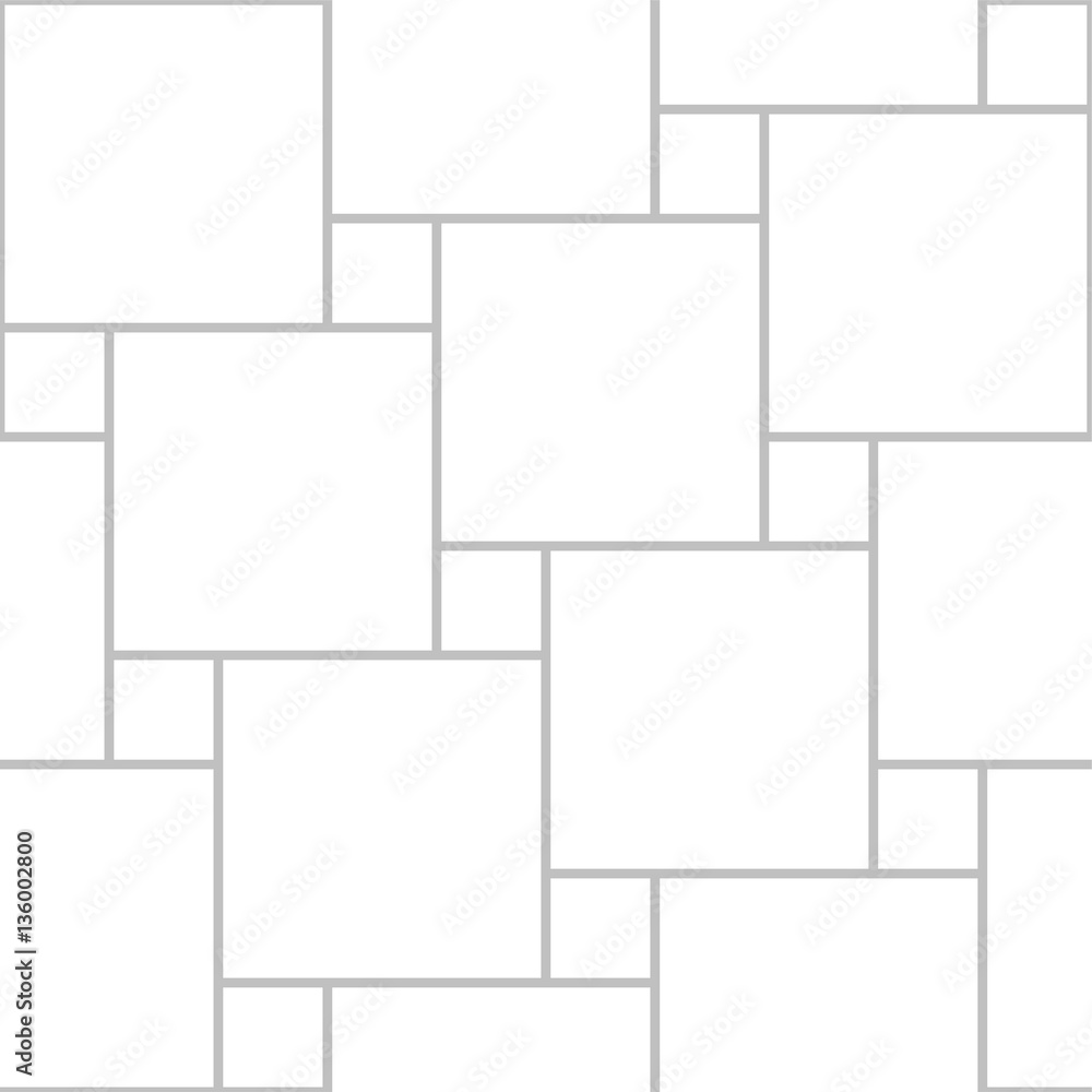 Editable Seamless Geometric Pattern Tile Stock Vector | Adobe Stock