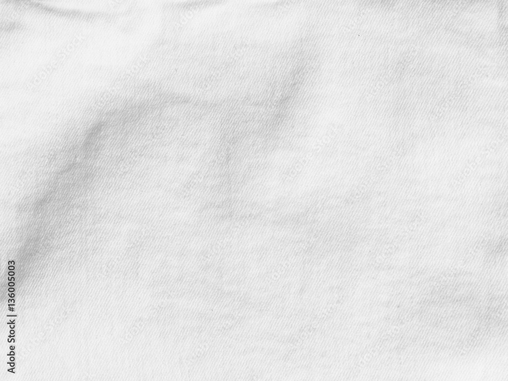 White denim textile material with visible texture for background Stock ...