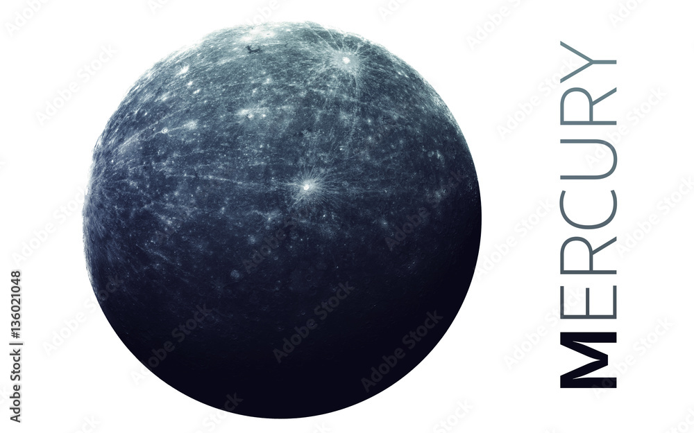 Mercury - High resolution beautiful art presents planet of the solar ...