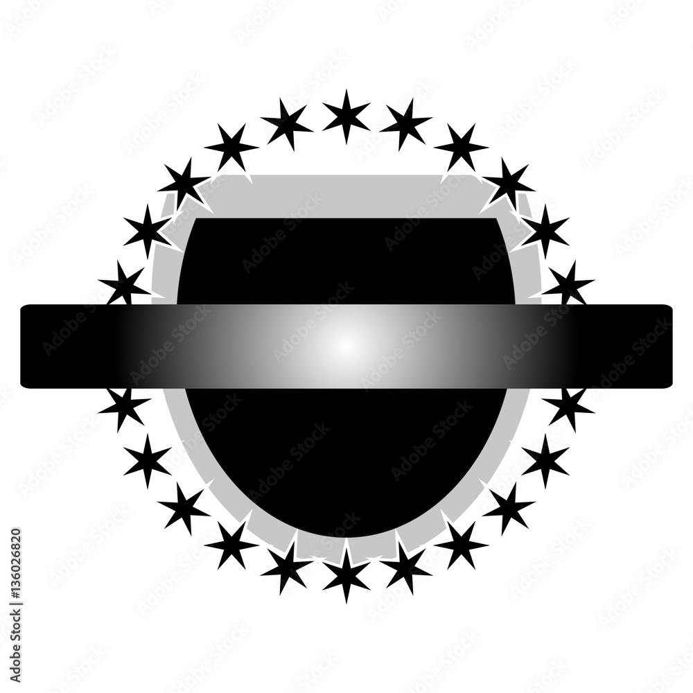 Logo on white background Stock Vector | Adobe Stock