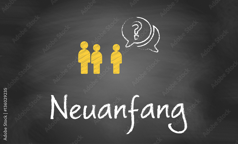 Neuanfang Stock-Vektorgrafik | Adobe Stock