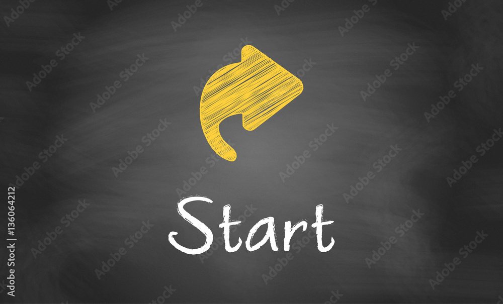 Start Stock-Vektorgrafik | Adobe Stock