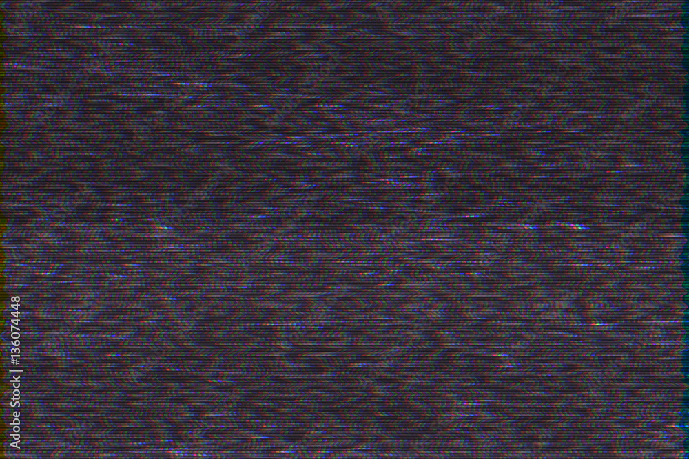 Glitch Old TV Background Element in Motion. Nice 3D Rendering Stock ...