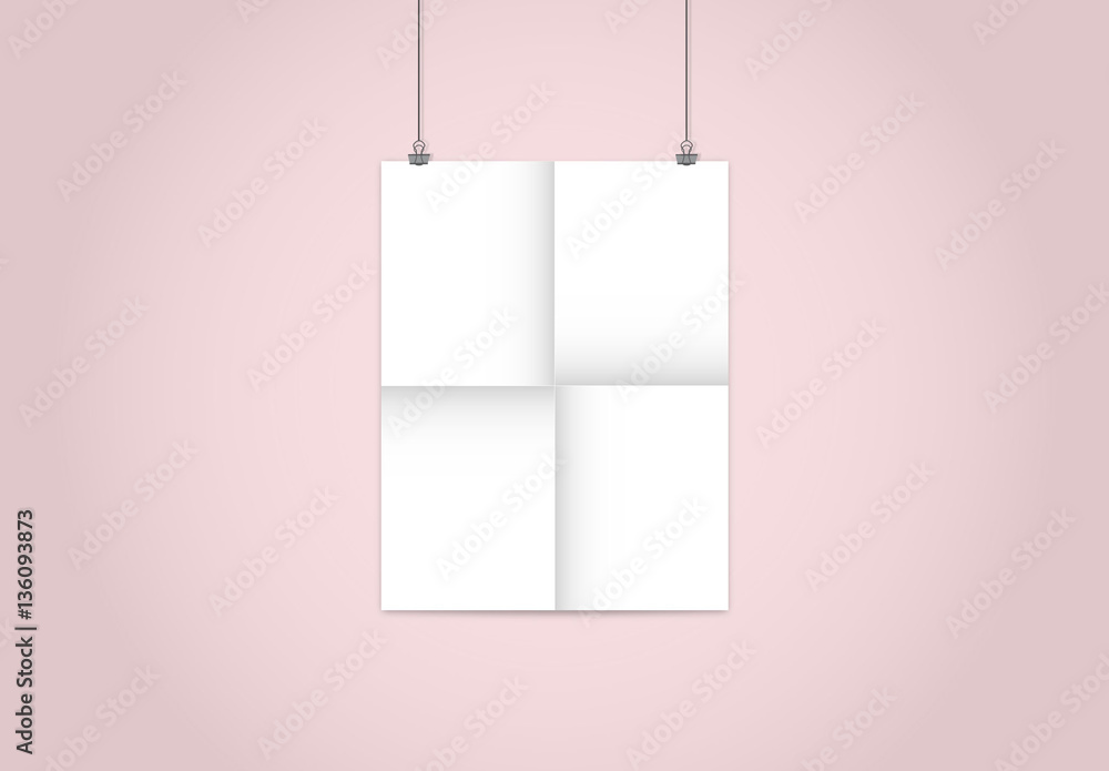 Three Poster Mockups 2 Stock Template | Adobe Stock