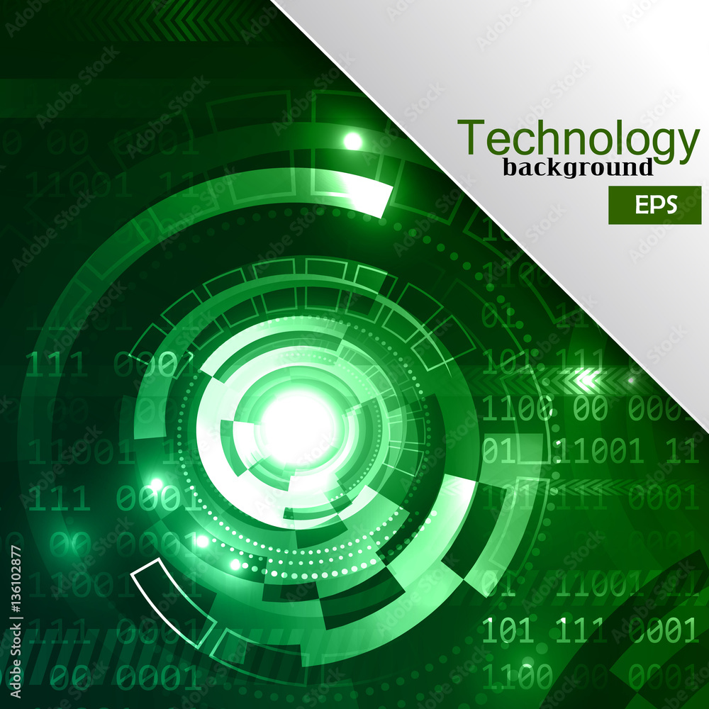 Abstract technology background Stock-Vektorgrafik | Adobe Stock