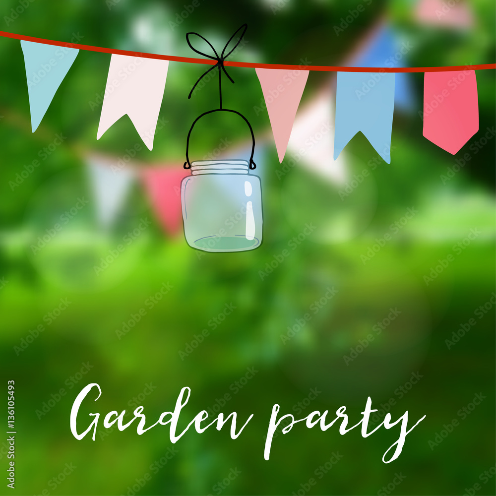Garden Party Flags