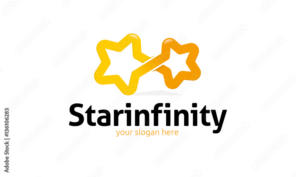 Star Infinity Logo Stock Vector | Adobe Stock