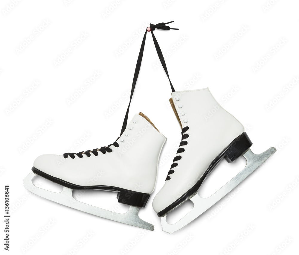 Hanging Ice Skates Stock Photo | Adobe Stock