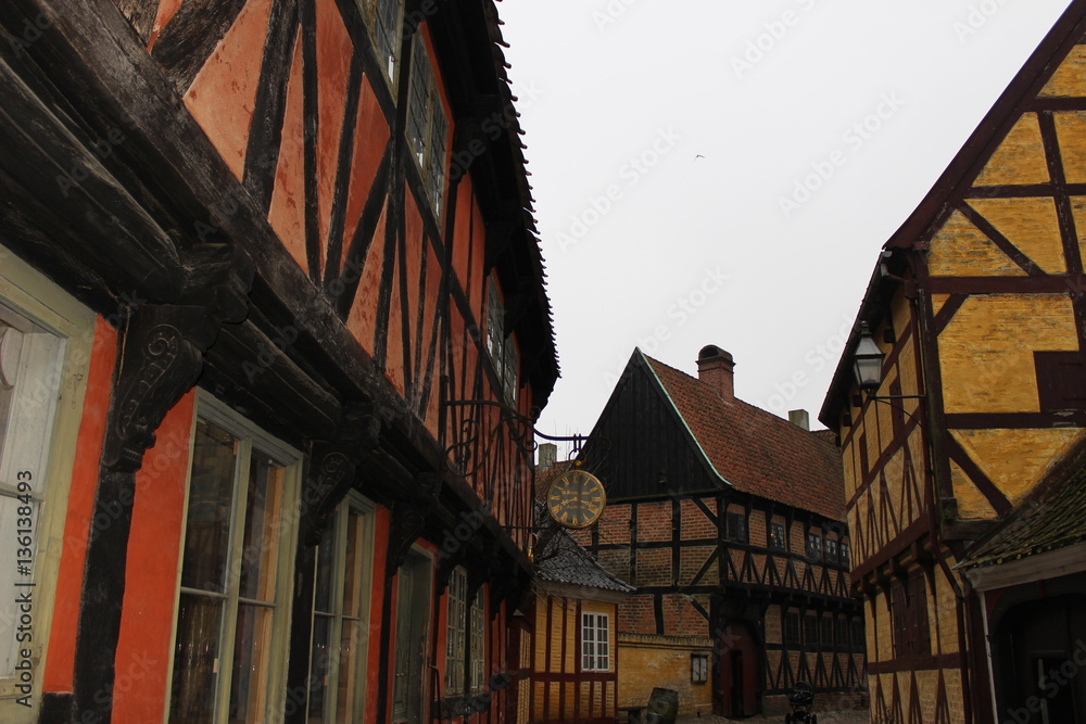 The Old Town Museum - Den Gamle By , Aarhus - Denmark/ The Old Town ...