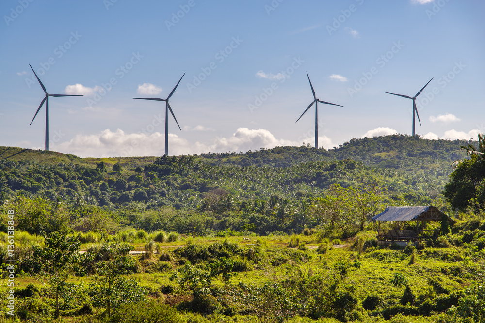 PILILLA WIND FARM, Rizal , Philippines Stock Photo | Adobe Stock