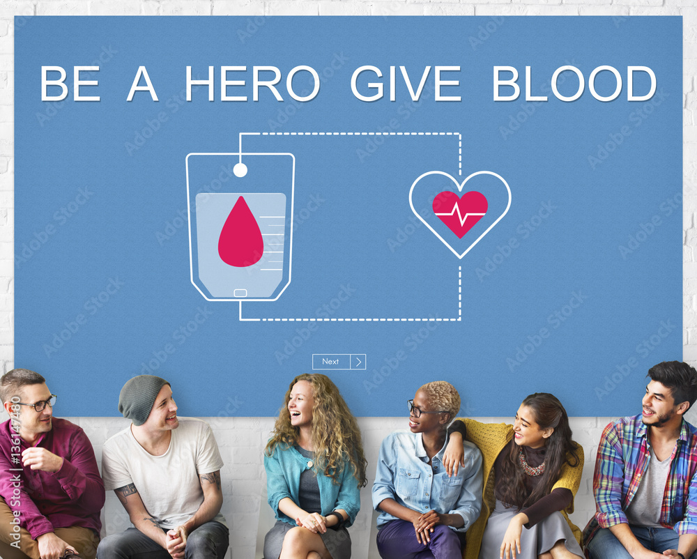 Blood Donation Give Life Transfusion Sangre Concept Stock Photo | Adobe ...