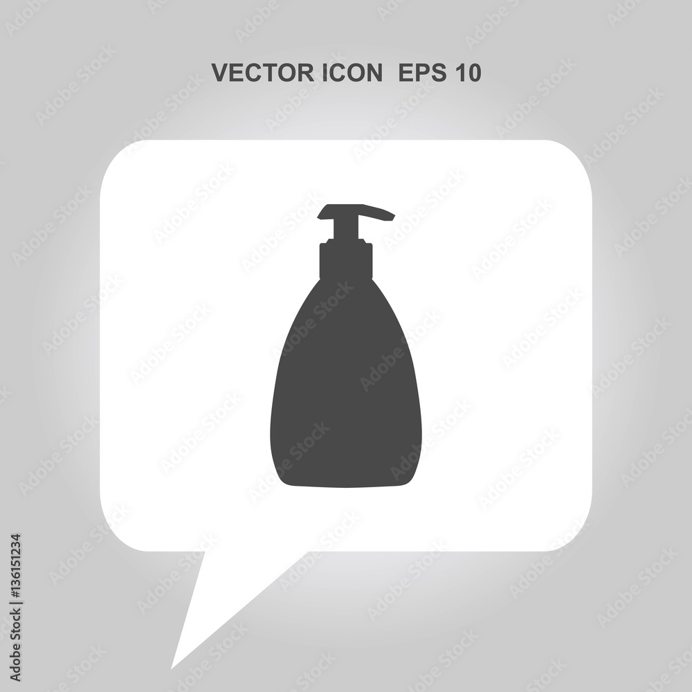 household cleaning bottle vector icon Stock Vector | Adobe Stock