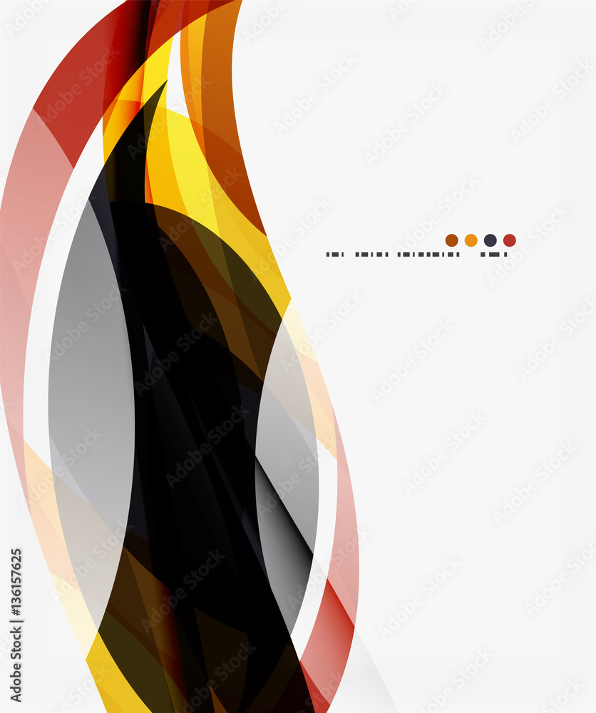Colorful geometric wave abstract background Stock Vector | Adobe Stock Colorful geometric wave abstract background Stock Vector | Adobe Stock