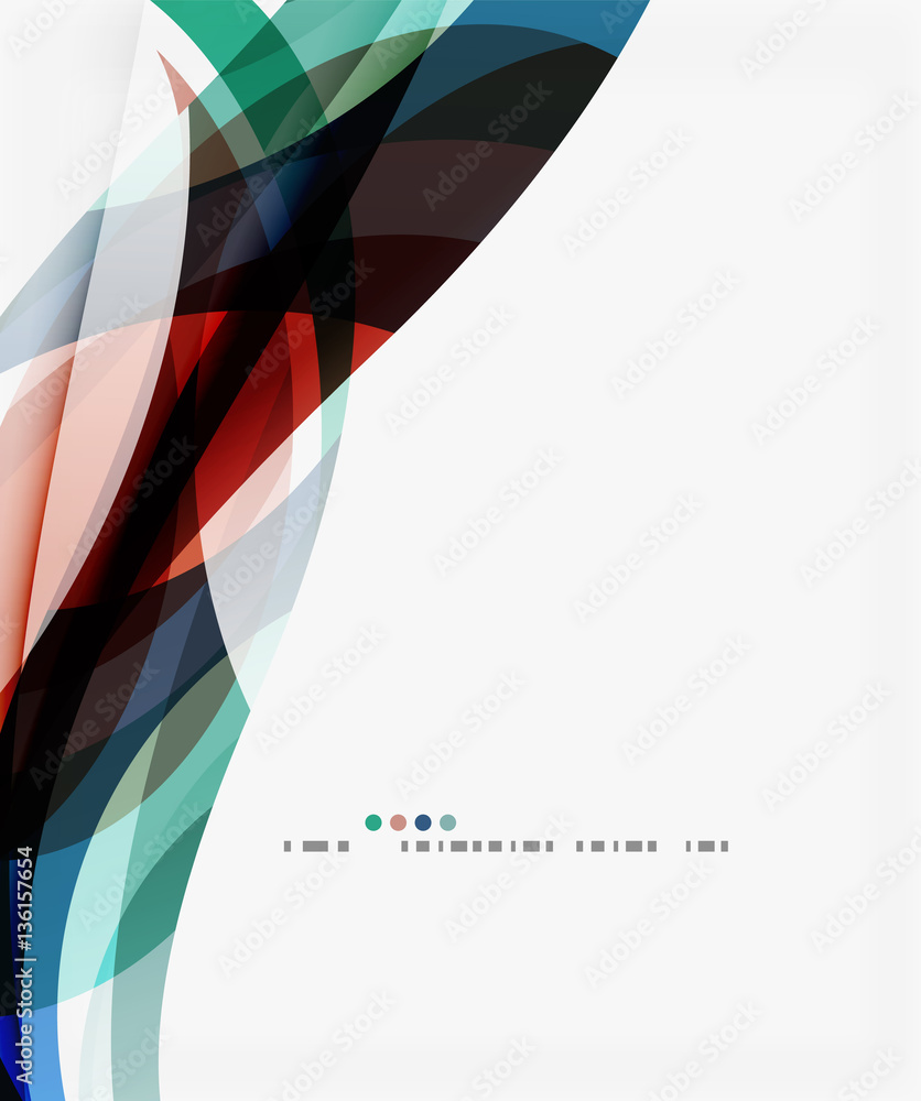 Colorful geometric wave abstract background Stock Vector | Adobe Stock Colorful geometric wave abstract background Stock Vector | Adobe Stock
