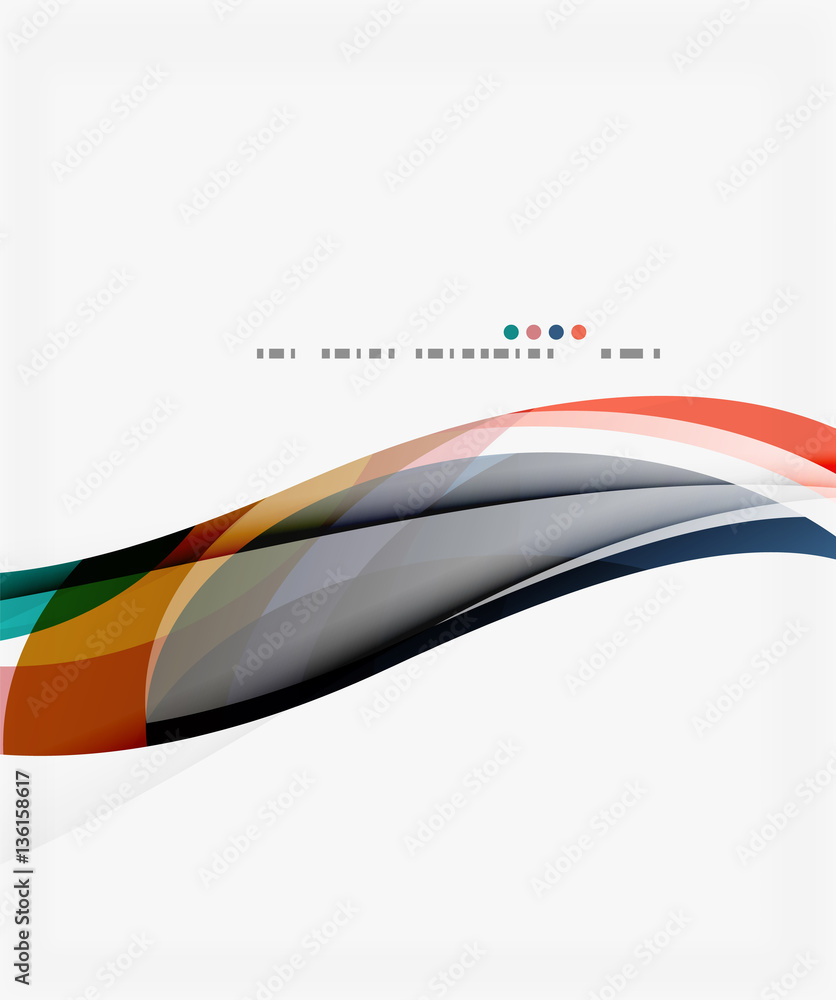 Business wave corporate template Stock Vector | Adobe Stock