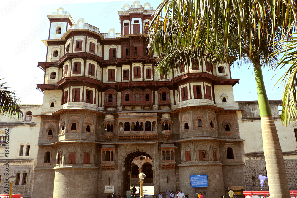 Fotka „Rajwada is a historical palace in Indore city. Historic ...
