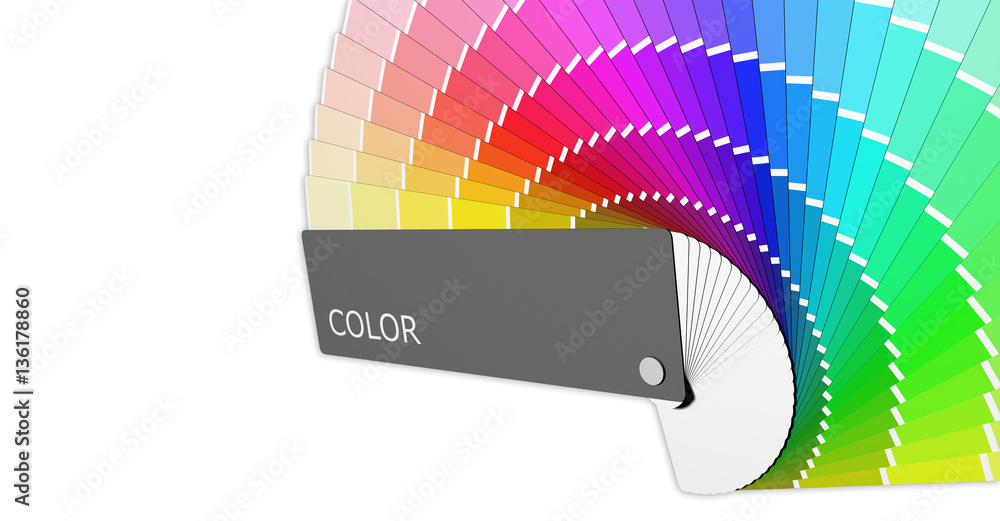 nuancier de couleurs Stock Illustration | Adobe Stock