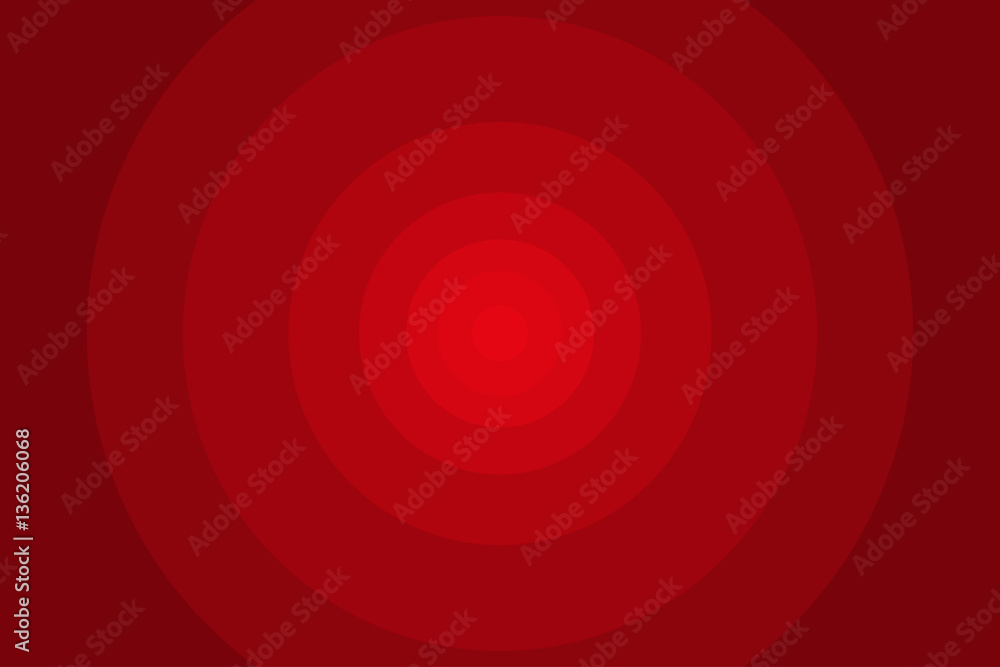 Red Radial Gradient Background