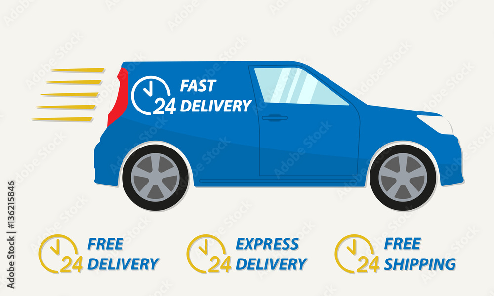 Delivery Car Icon