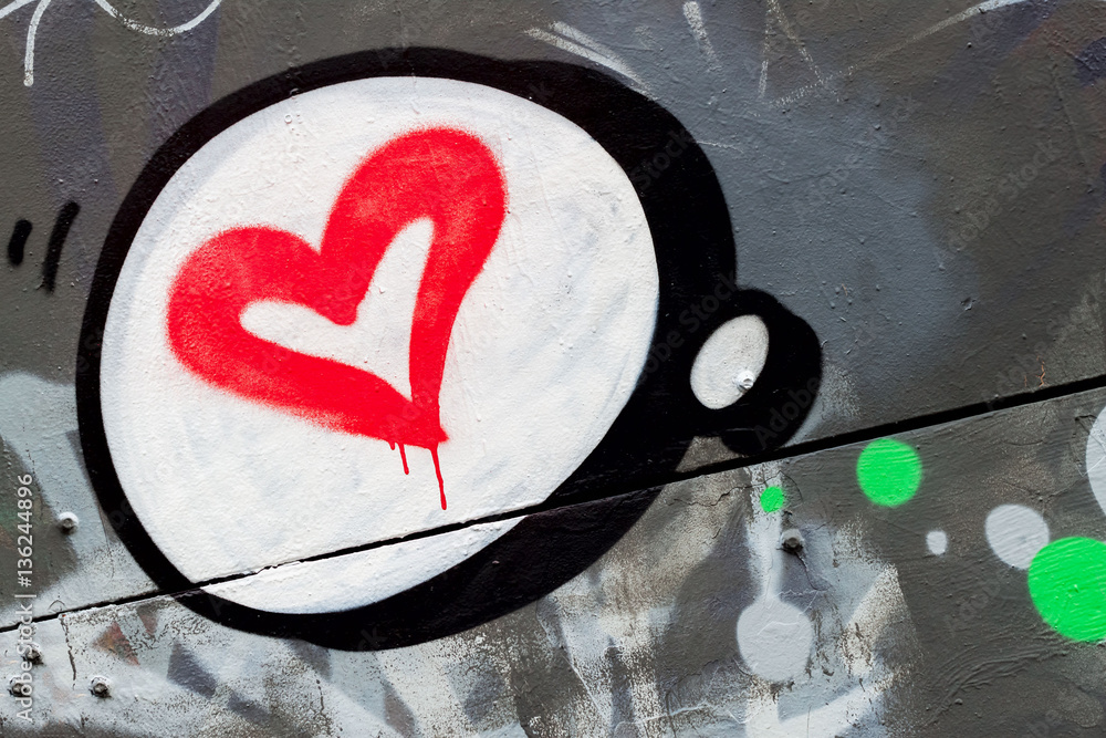 Graffiti Heart Designs
