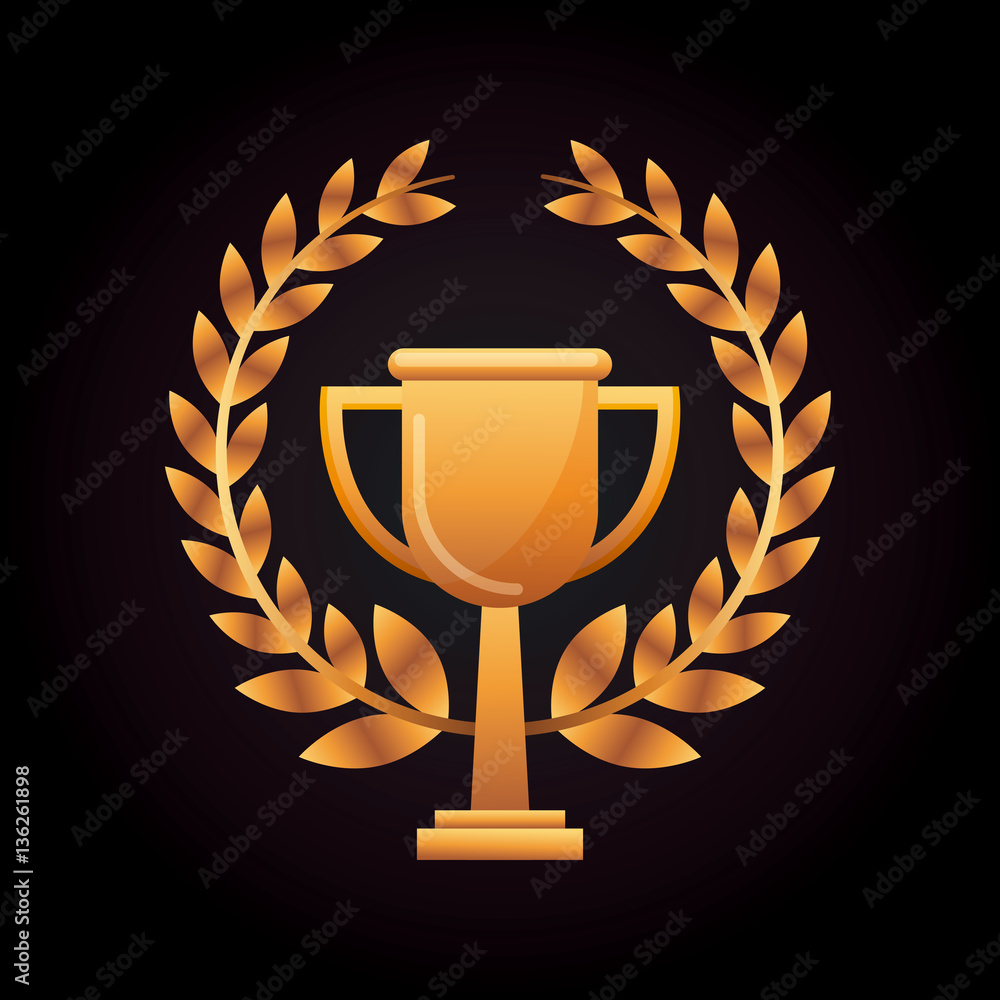 Gold Trophy Icon