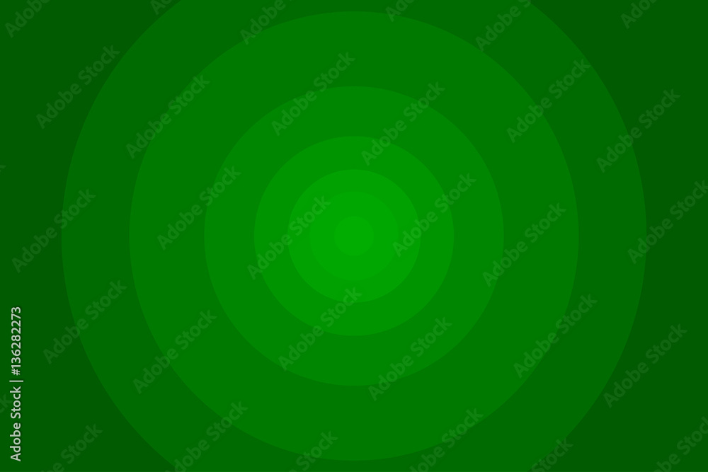 Green abstract radial step gradient background, Abstract green circular ...