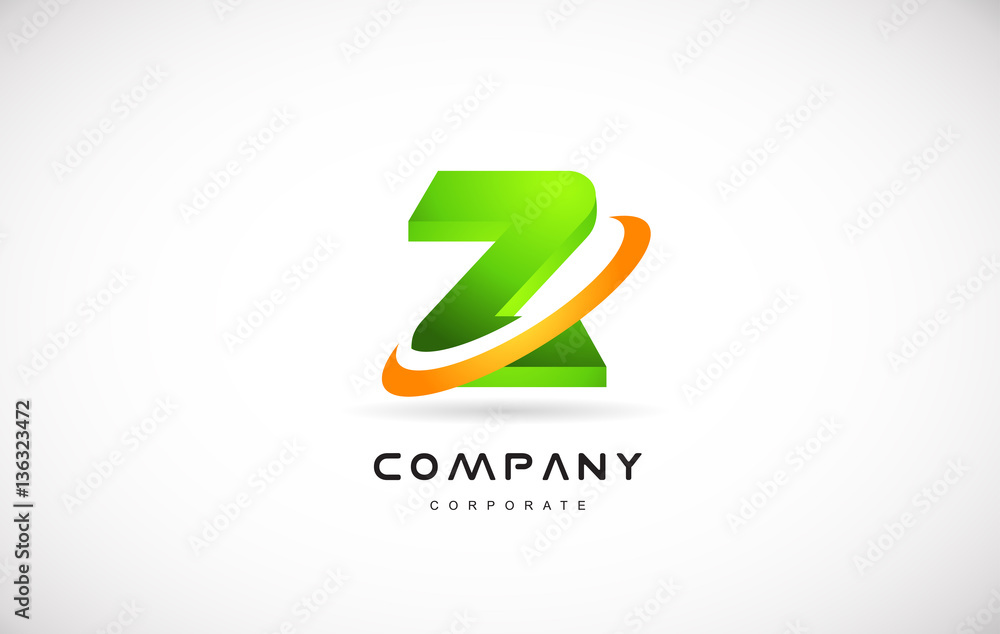 Z 3d Logo Design