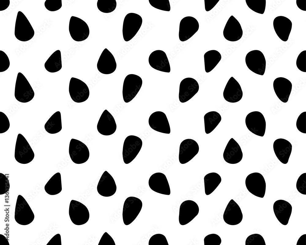 Dots and circles. Black on white color Stock Vector | Adobe Stock