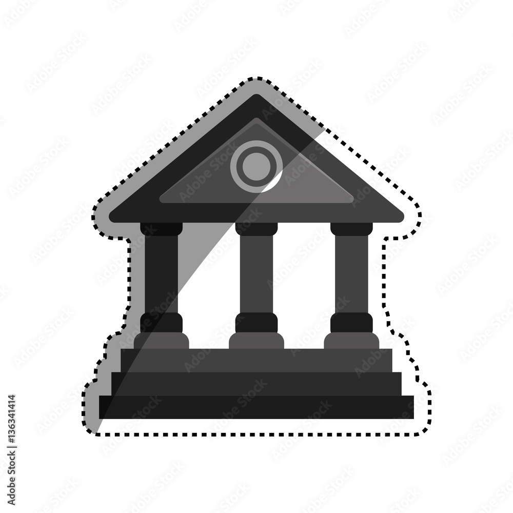 University building symbol icon vector illustration graphic design ...