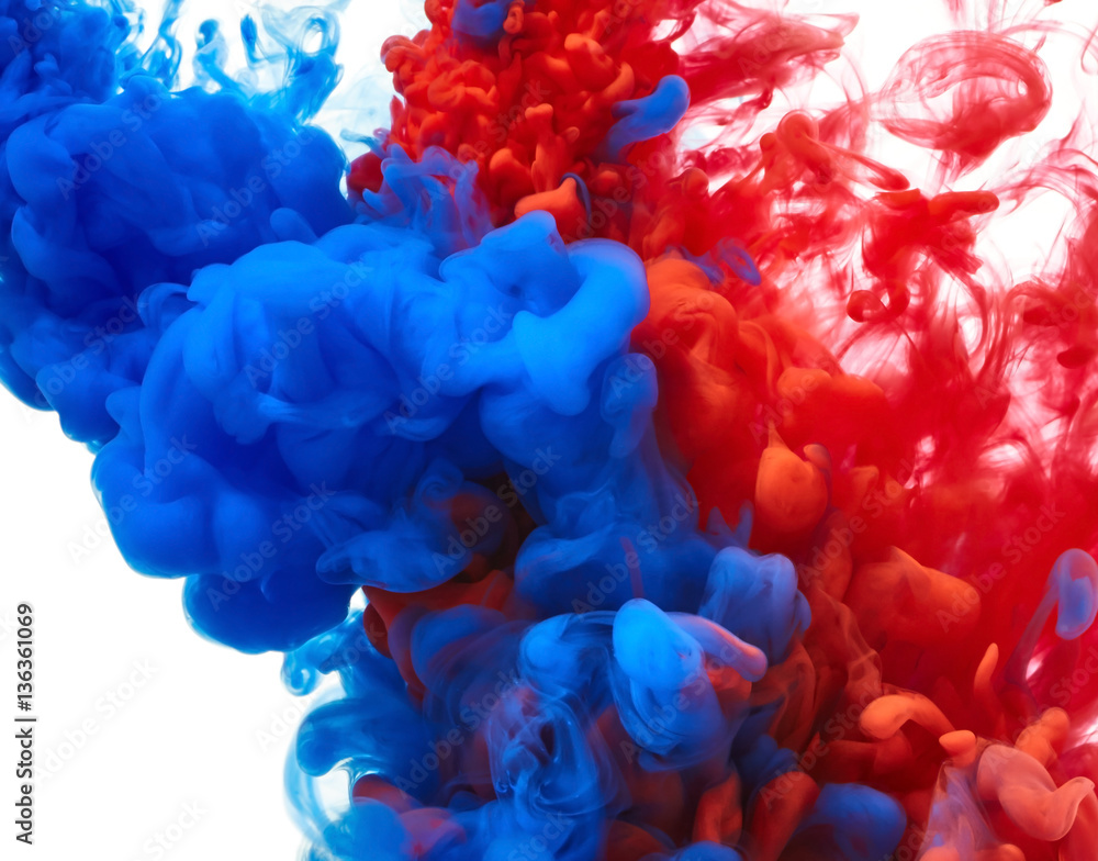 Ink in water Stock Photo | Adobe Stock