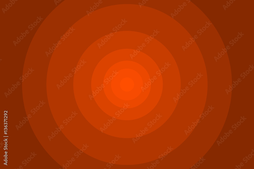 Abstract orange circular background, Stock Vector | Adobe Stock