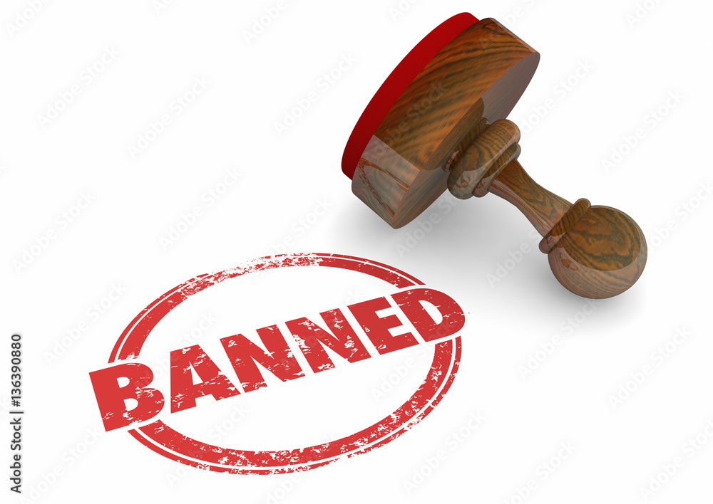 Banned Forbidden Illegal Not Allowed Stamp Word 3d Illustration Illustration Stock Adobe Stock banned-forbidden-illegal-not-allowed-stamp-word-3d-illustration-illustration-stock-adobe-stock