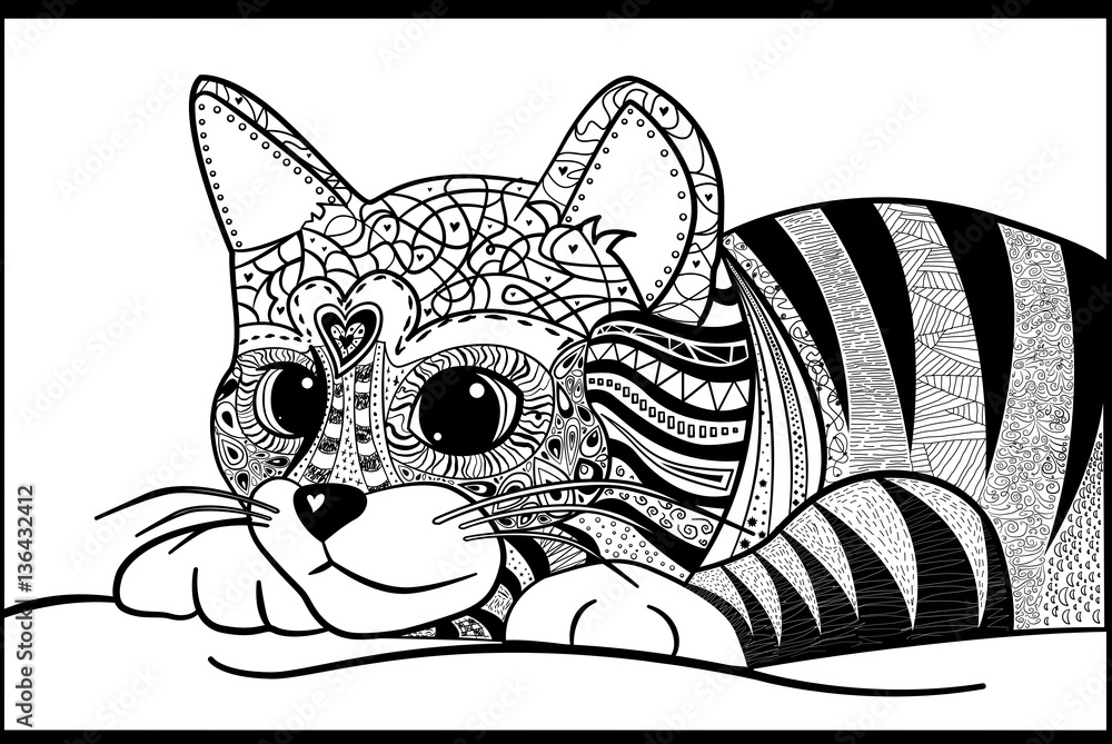 Kot Stock Vector | Adobe Stock