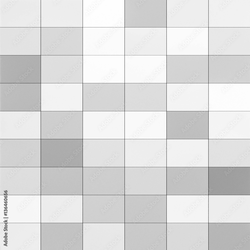 Gray tile foursquare abstract seamless background for backdrop design ...