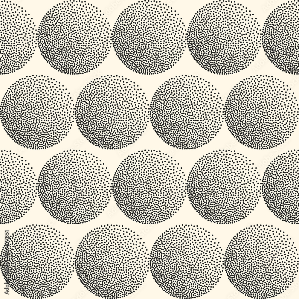 Black and white abstract modern concentric circles texture, background ...