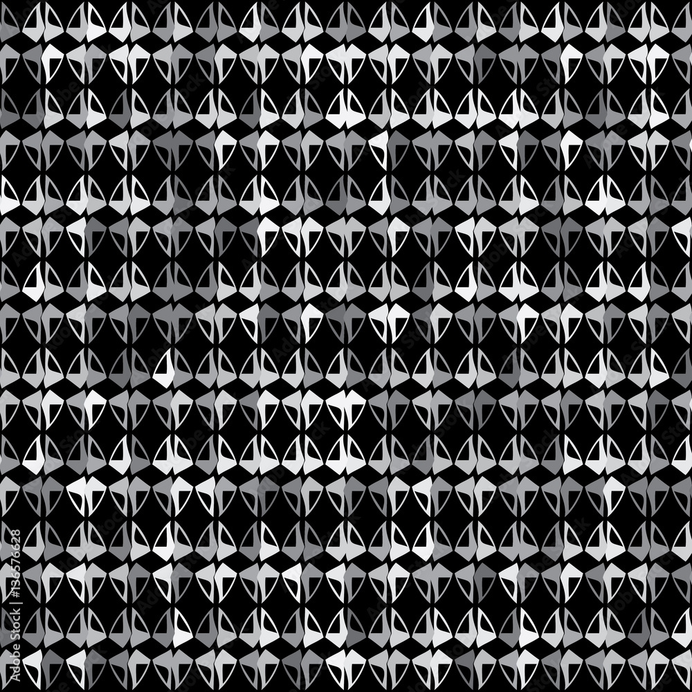 gray shapes on black background Stock Vector | Adobe Stock