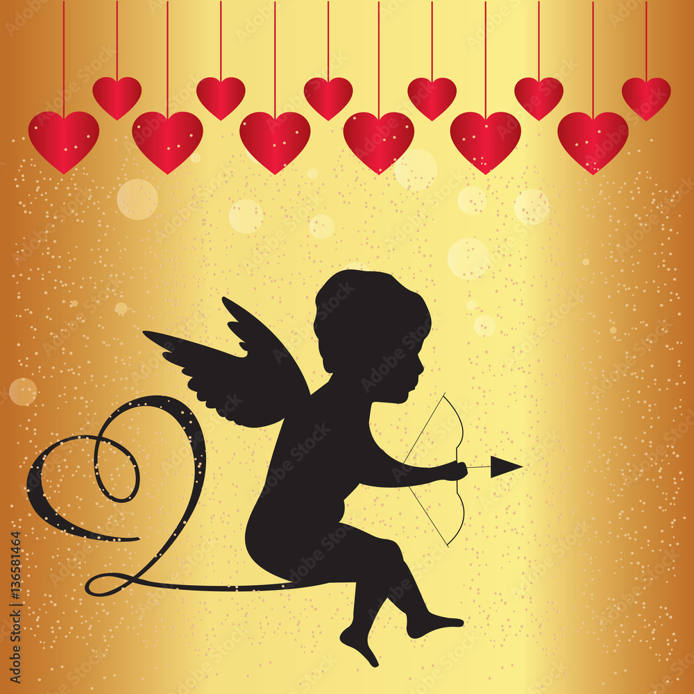 Angel Gift Card Stock Vector | Adobe Stock