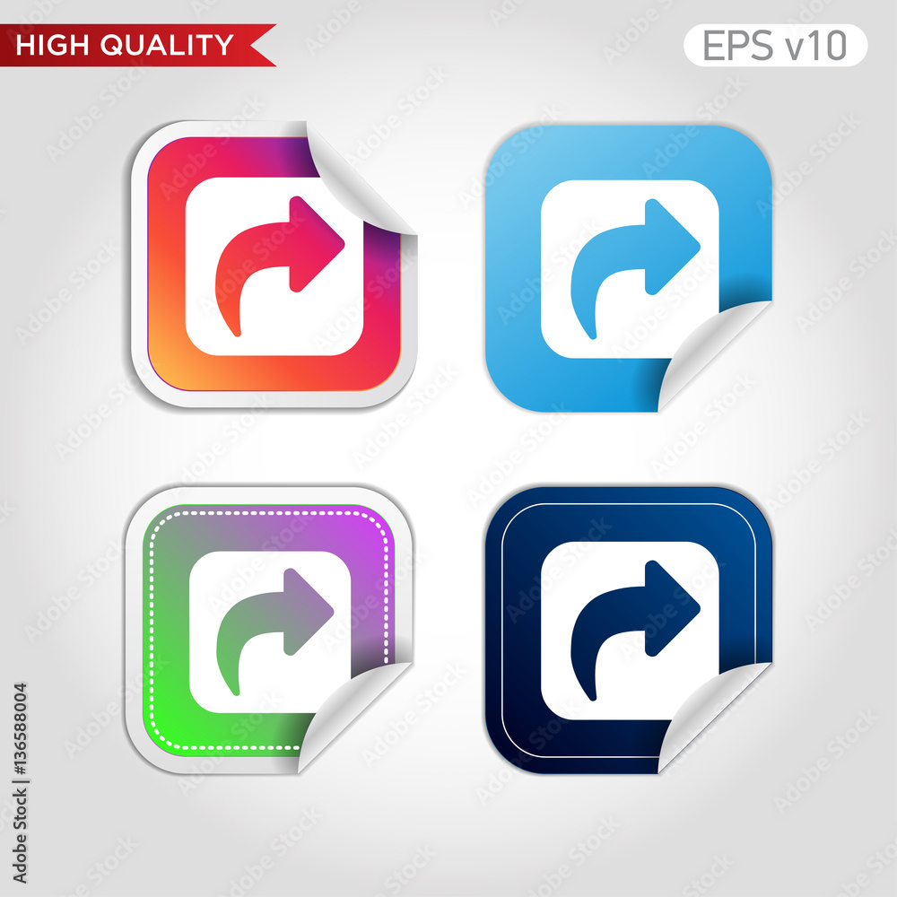 Send icon. Button with send icon. Modern UI vector. Stock Vector ...