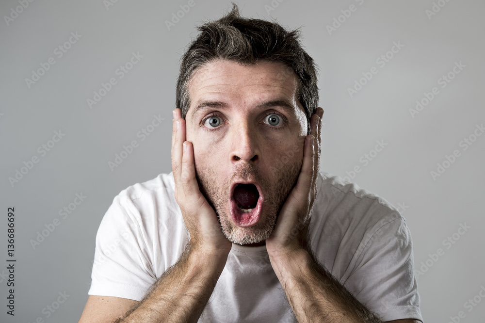 Shocked Expression Man