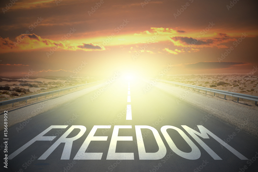 Road concept - freedom Stock Photo | Adobe Stock