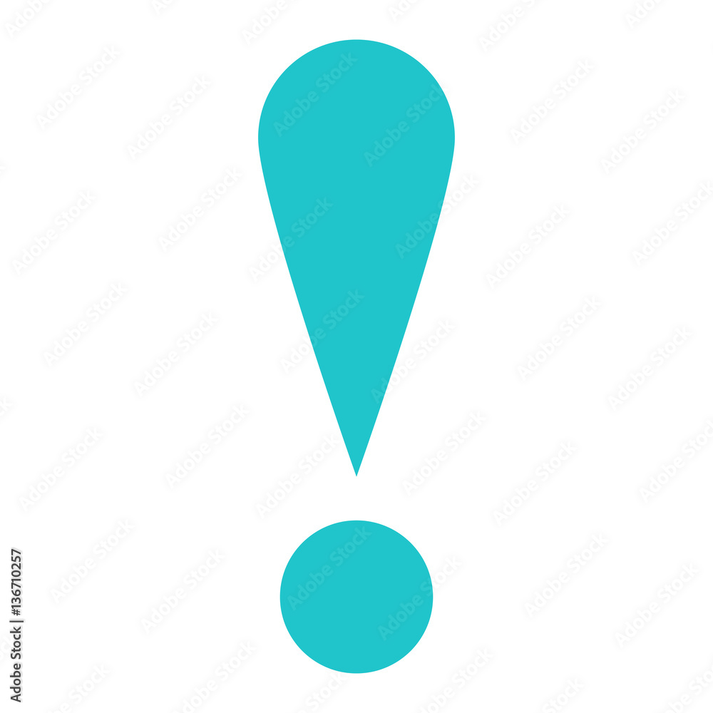 Vecteur Stock Exclamation Mark Sign | Adobe Stock
