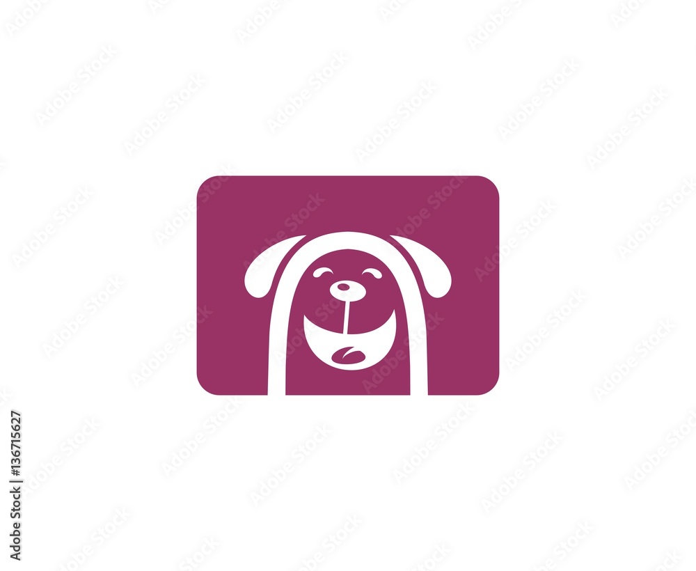 Dog logo Stock Vector | Adobe Stock