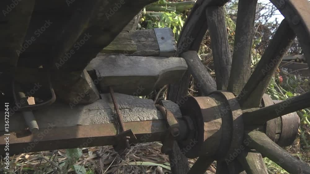 Old Cart for Transportation Old cart for transportation and ...