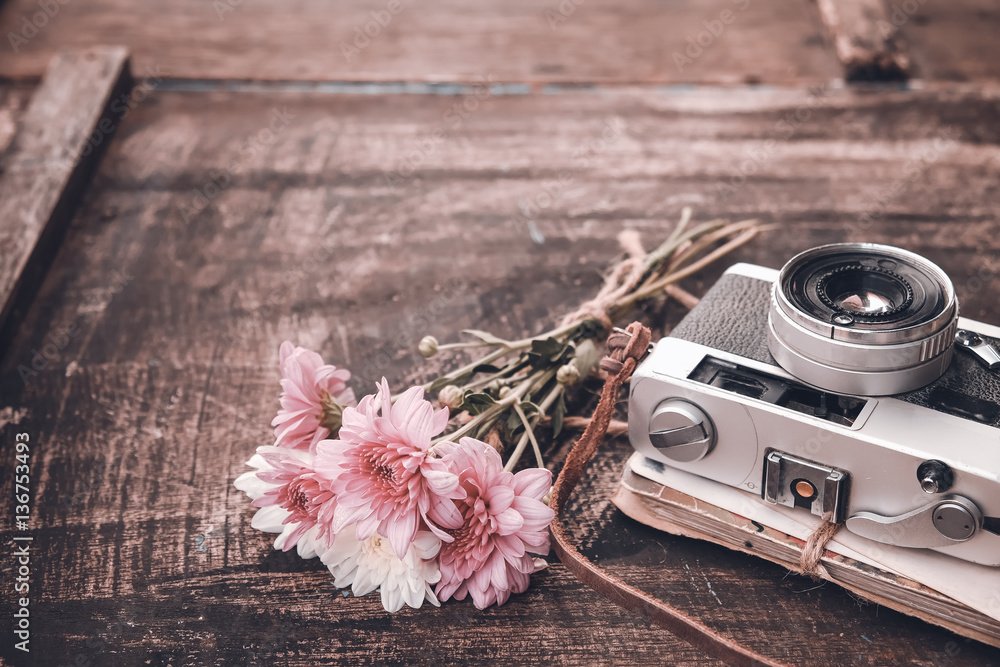 Vintage Camera Background