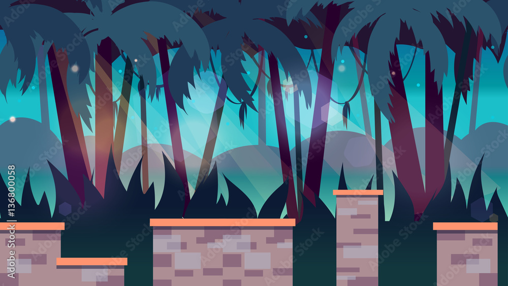 2d Game Background Design