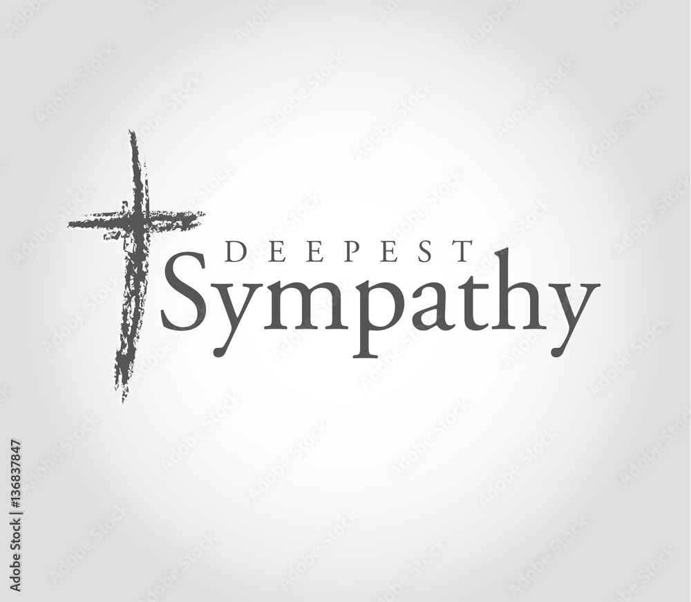 Sympathy Cross Clipart