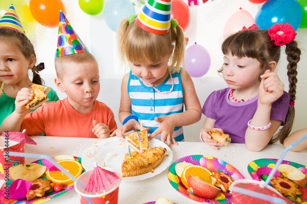 Happy kids birthday Stock Photo | Adobe Stock